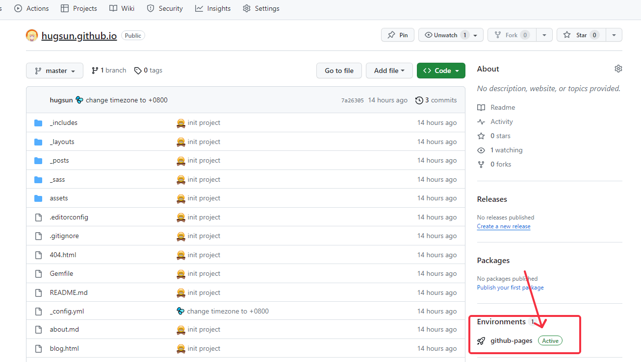 基于github搭建个人blog😀 | hugsun’s blog